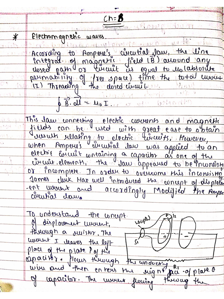 CH 8 Electromagnetic Waves | PDF