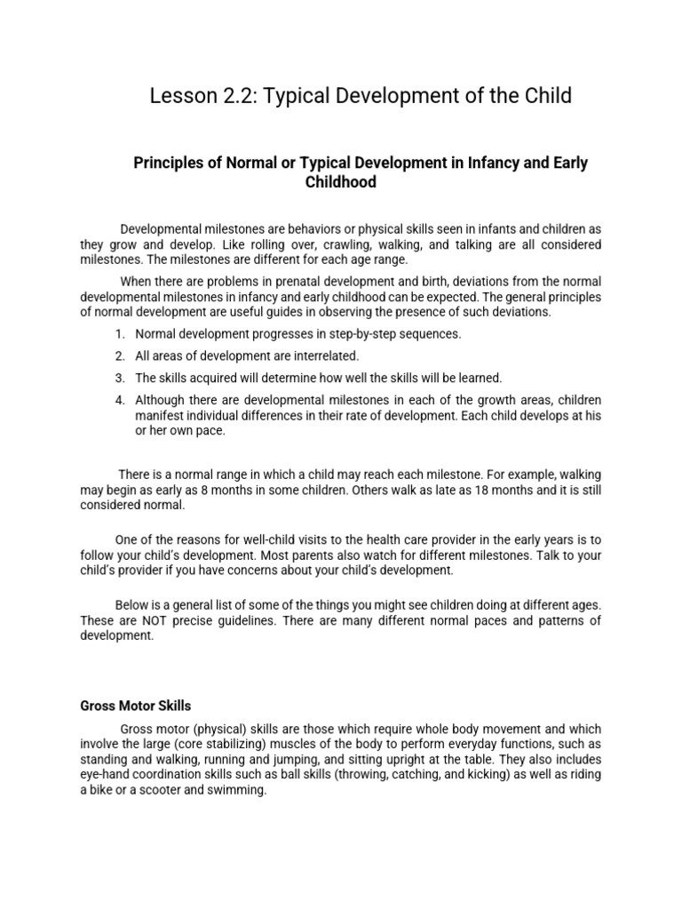 Reading Material Pdf Child Development