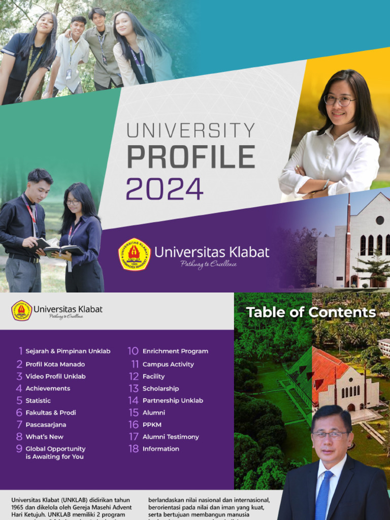 University Profile - UNKLAB 2024 | PDF