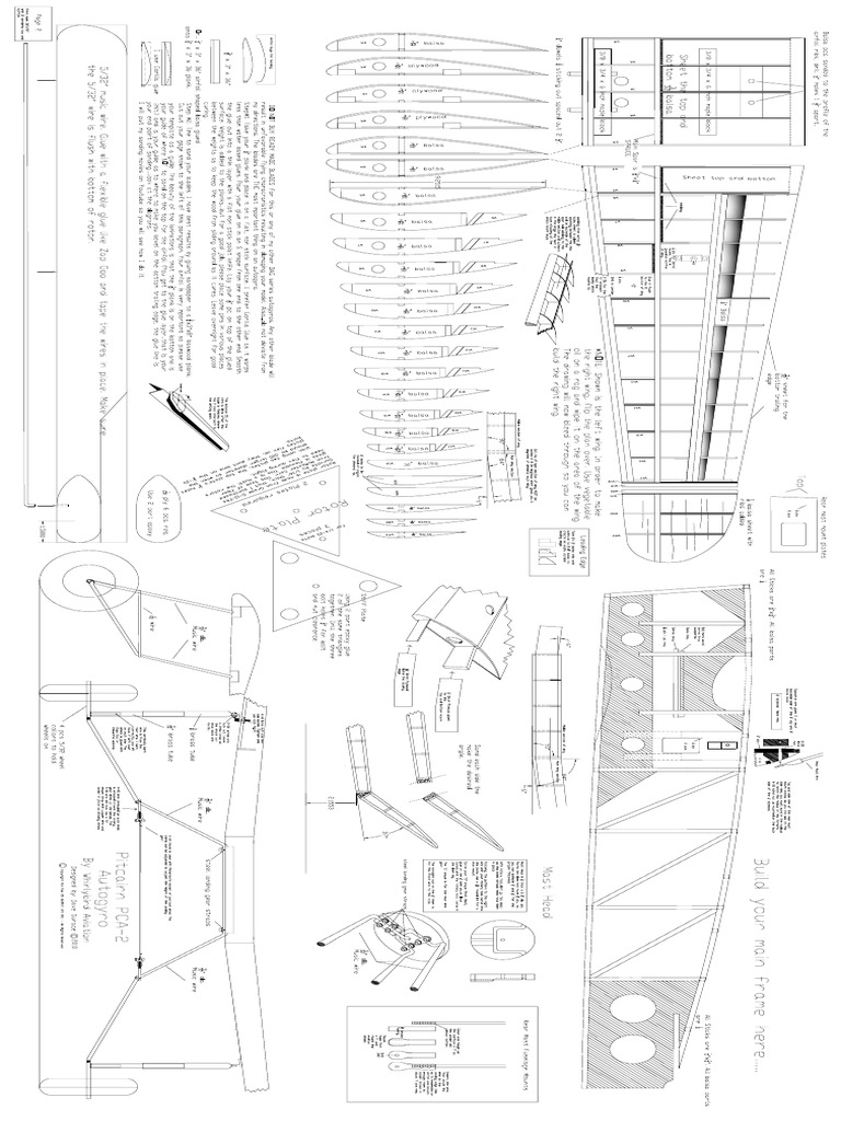 Picairn PCA 2 Autogyro Oz15883 | PDF