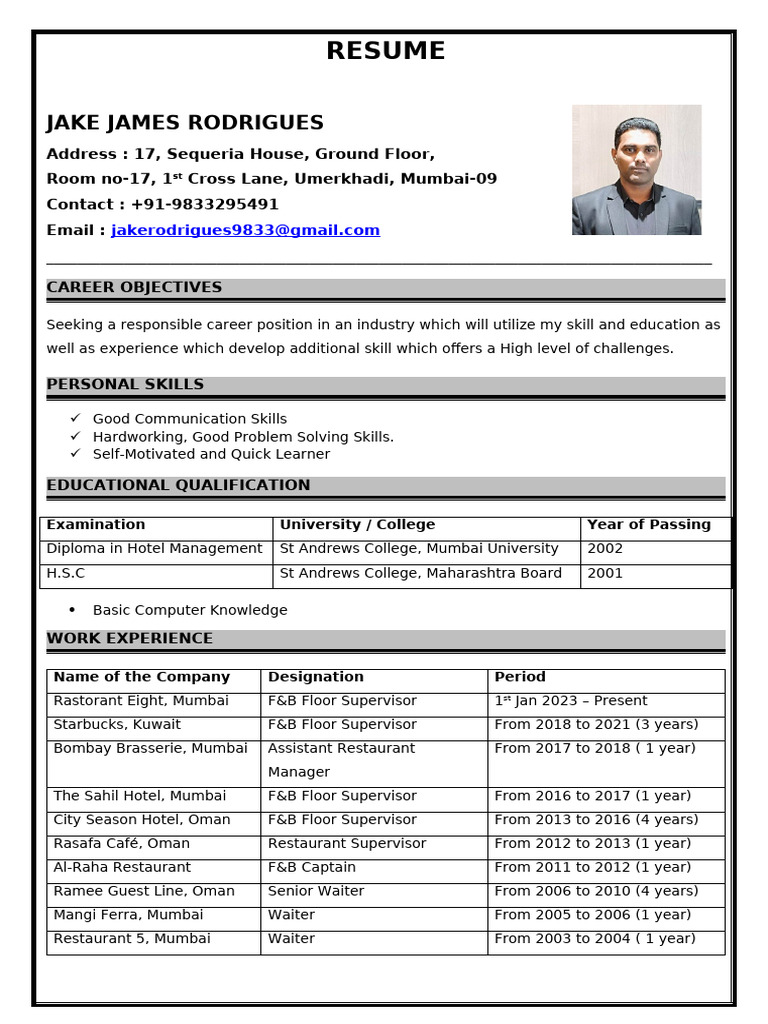 JAKE JAMES | PDF | Mumbai | Cognition