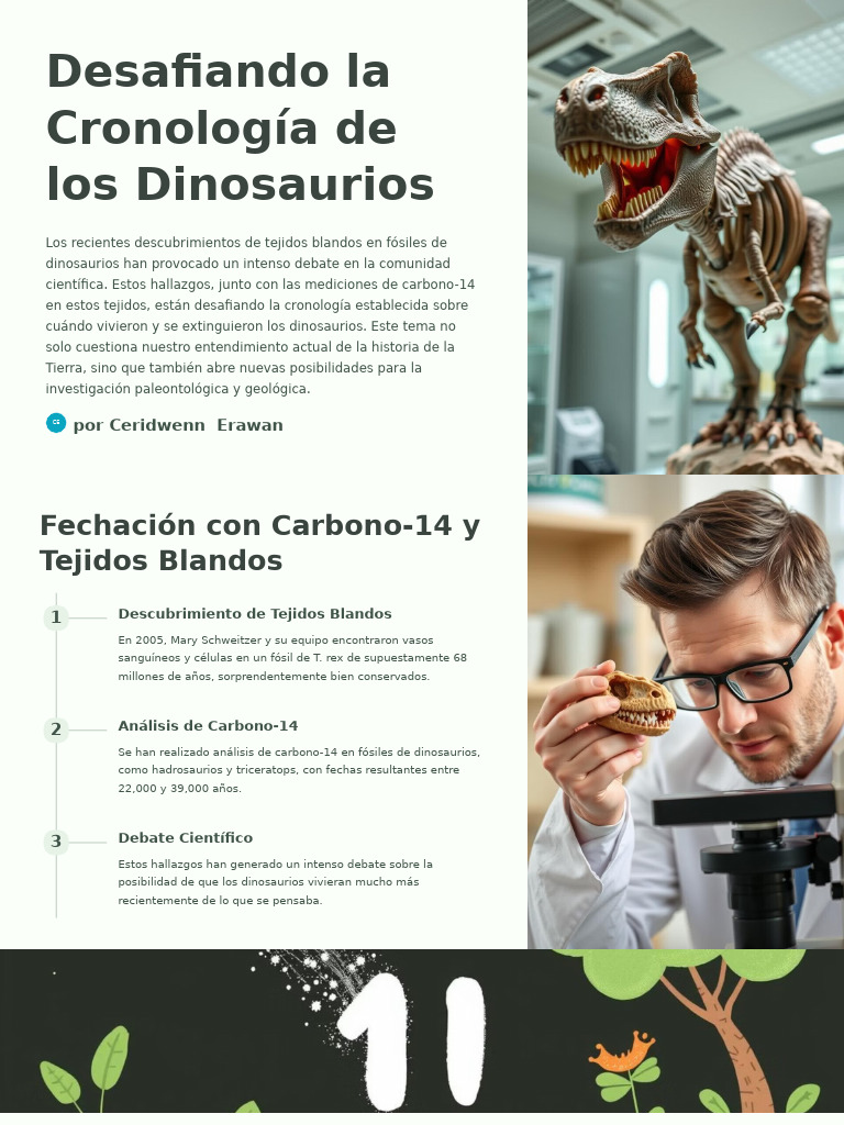 Desafiando La Cronologia de Los Dinosaurios | PDF | Dinosaurios | Fósil