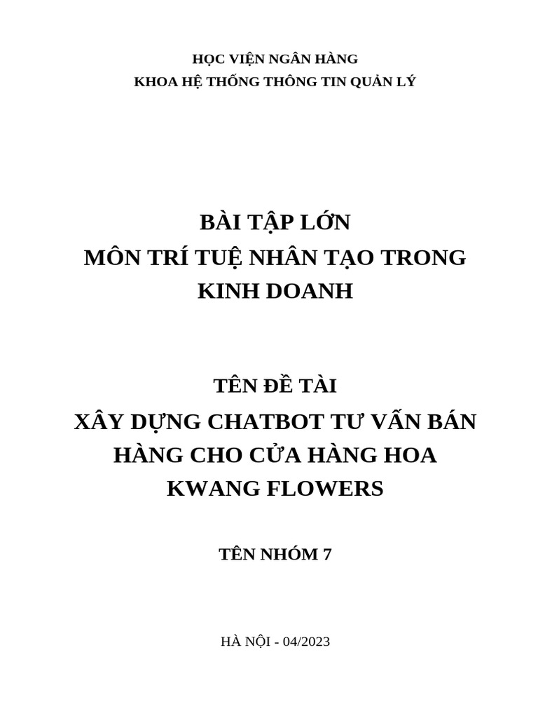 BTL AL-Nhóm 7 - L P 11 | PDF