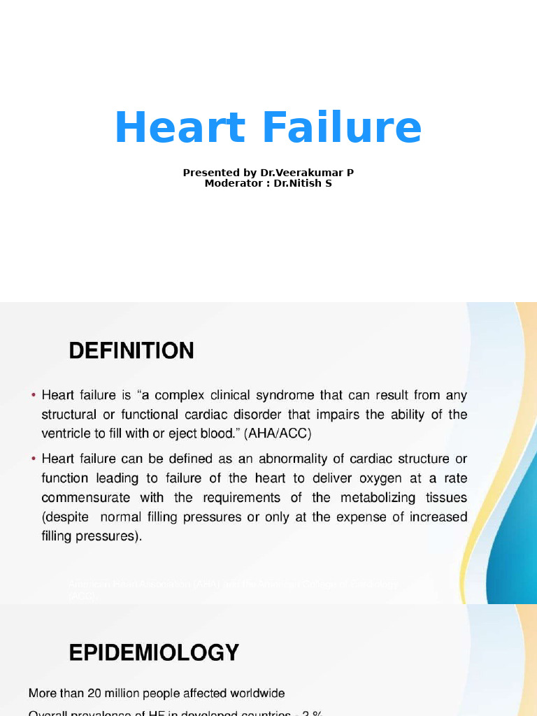 Heart Failure 1 | PDF