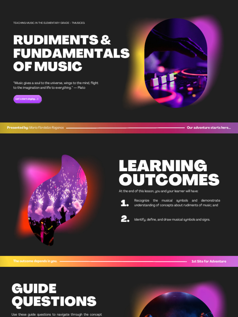 Music Rudiments and Fundamentals Guide | PDF | Clef | Tempo
