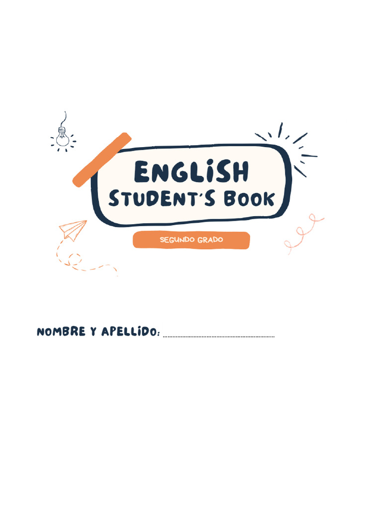 Cuadernillo Ingl-S Amanece - Segundo Grado | PDF