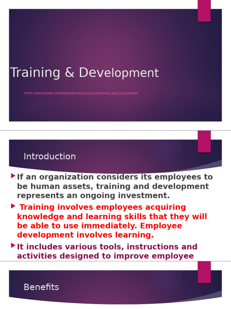 Training Process Overview and Evaluation | PDF | Learning | Employment