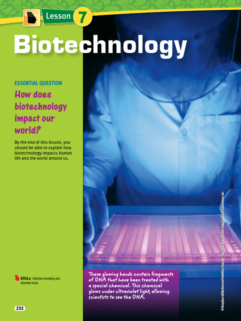 Biotechnology Reading | PDF | Plant Breeding | Genetics