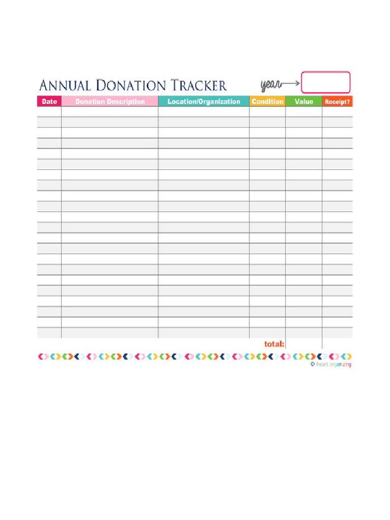 Free Printable Donation Log - 251698.png | PDF