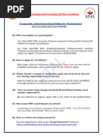 ATAL 6 Days Online FDP Scheme Document 2025-26 | PDF | University | Computing