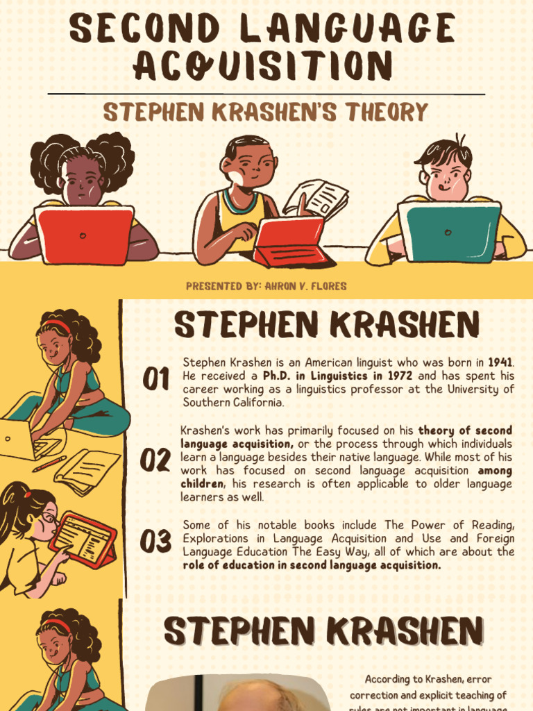 Second Language Acquisition (Stephen Kroshen) | PDF | Second Language Acquisition | Language ...