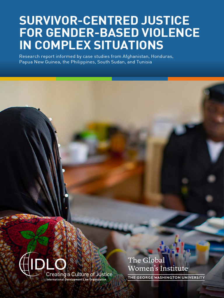 Survivor-Centred Justice For SGBV in Complex Situations | PDF | Domestic Violence | Violence