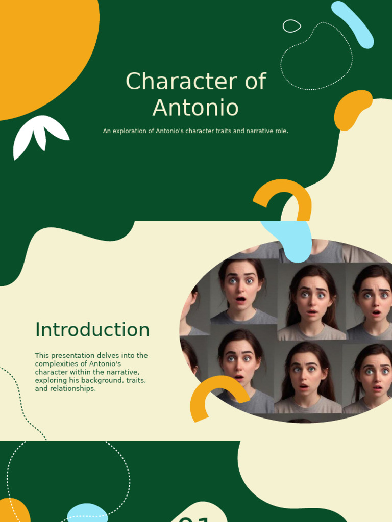 Antonio's Character Analysis and Growth | PDF | Narrative | Morality