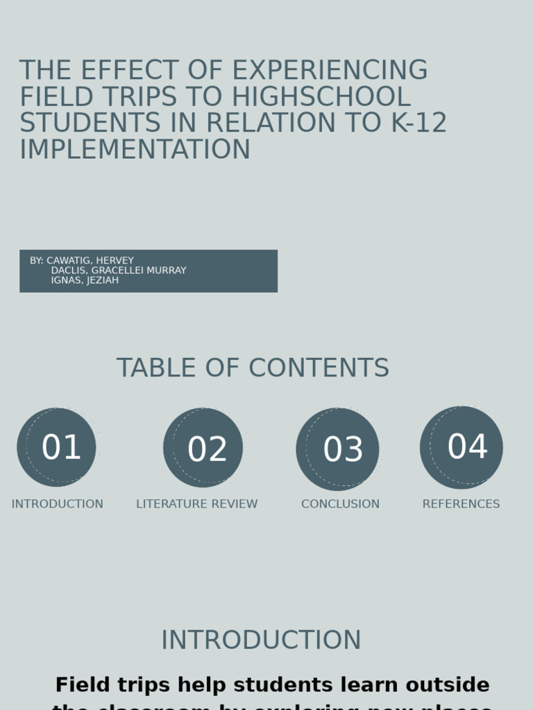 Report For Fieldtrip Final | PDF | Survey Methodology | Quantitative ...