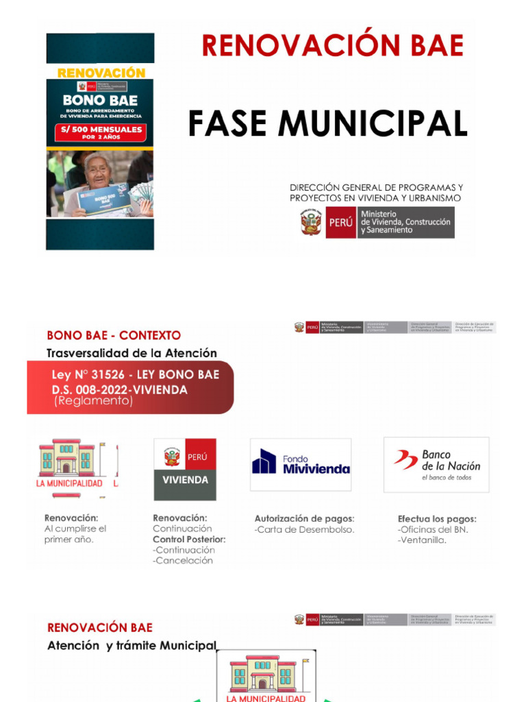 formato bono para la comunidad | PDF