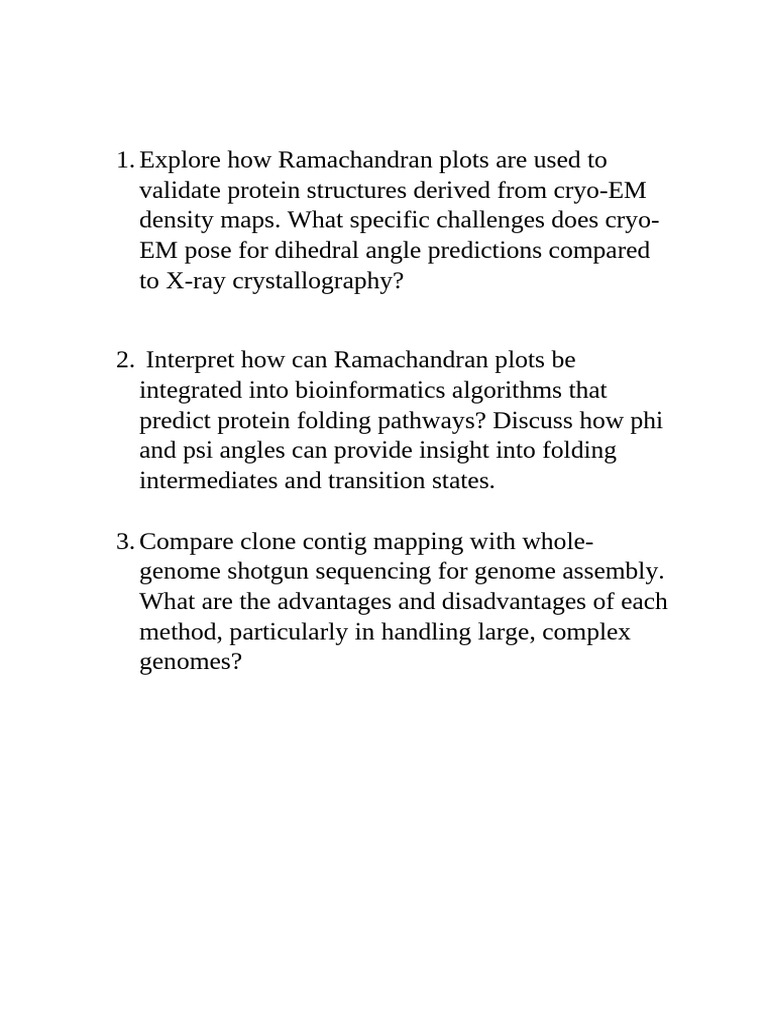 Explore How Ramachandran Plots Are Used To Validate Protein Structures ...