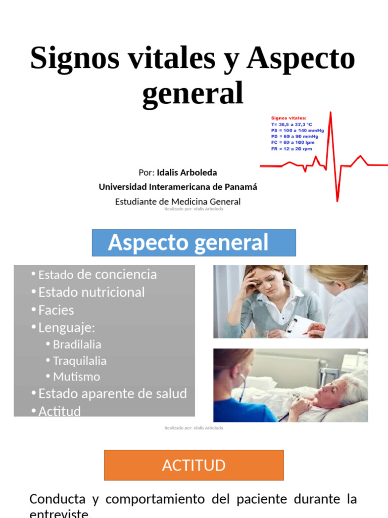 Signos vitales y Aspecto general | PDF | Enfermedades y trastornos ...