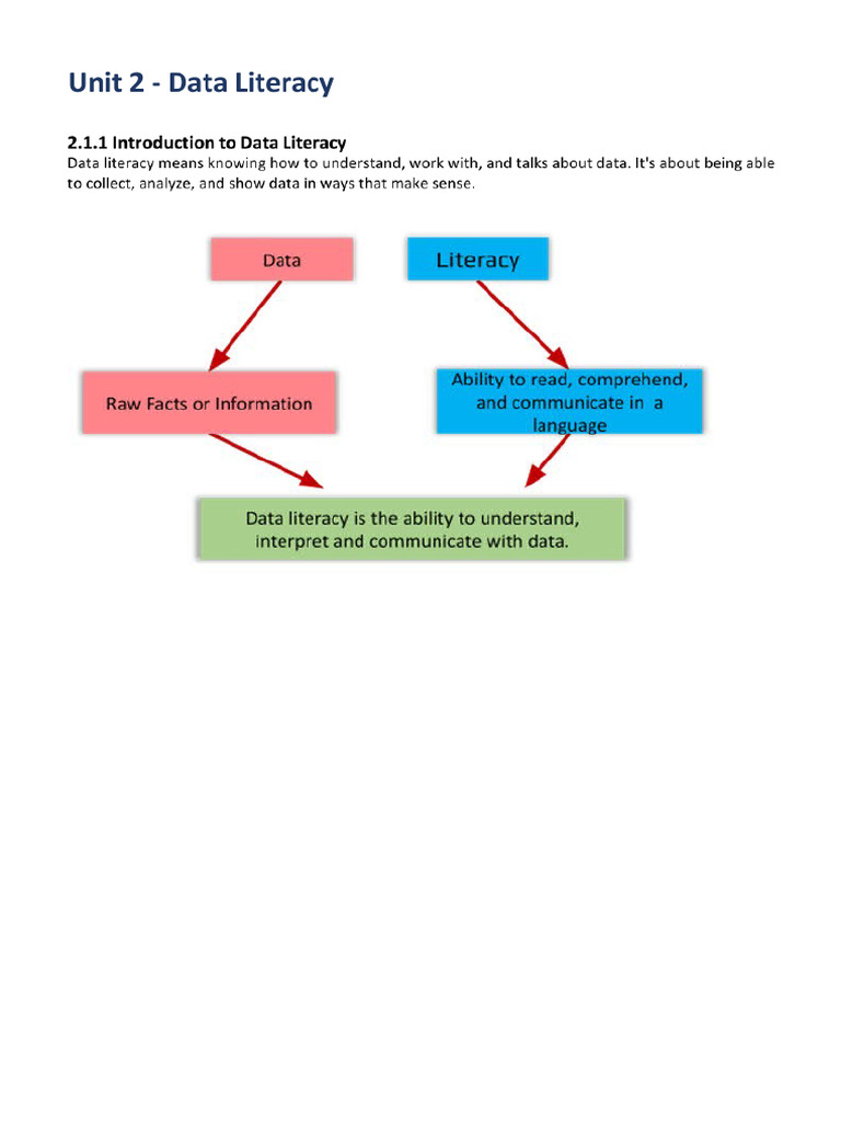 Data Literacy | PDF