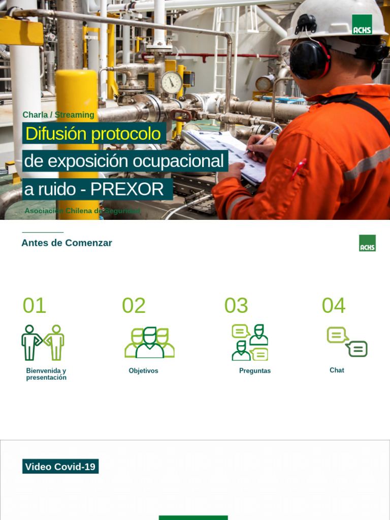 20220613 Charla Difusión PREXOR | PDF | ruido | Mecanica clasica