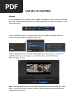 Knowledge Base 13295 - How Can I Use The ClickShare Dual Sharing ...