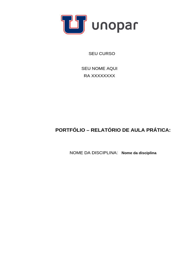 Portfólio de Aula Prática: Projeto de Software | PDF