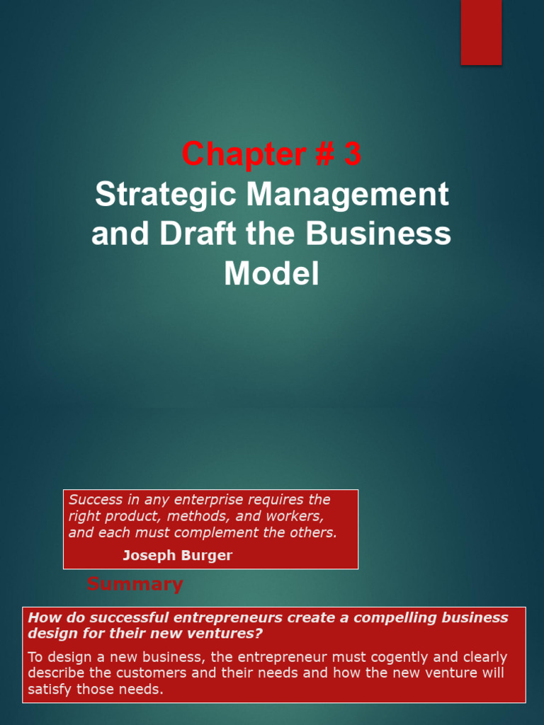 Chapter 3.ppt | PDF | Competitive Advantage | Business Model