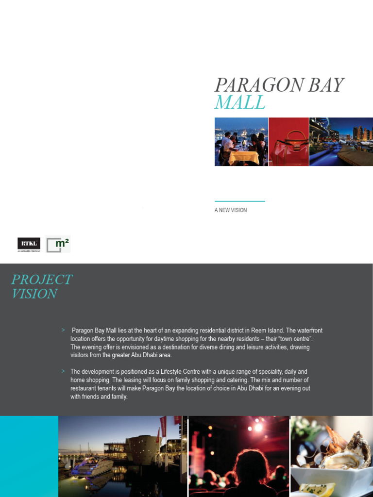 Paragon Bay Mall Marketing Brochure | PDF | Shopping Mall | Restaurants