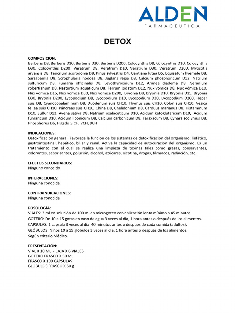 Fichas Tecnicas Alden 2023-1 | PDF