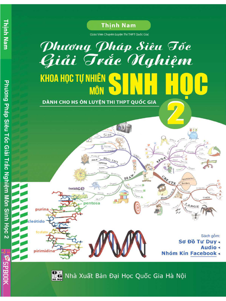 Phuong Phap Sieu Toc Giai Trac Nghiem KHTN Mon Sinh Hoc Thinh Nam Tap 2 | PDF
