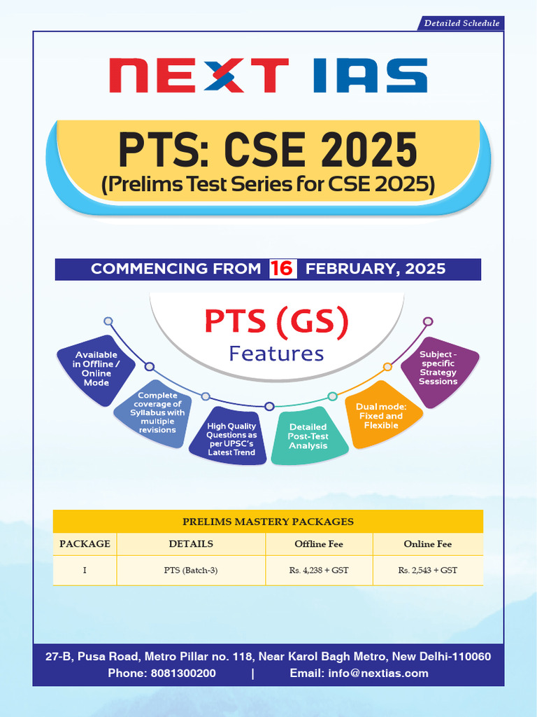 Gs Pts Schedule Batch 3 Offline Online 1736834656974 | PDF | Governance ...