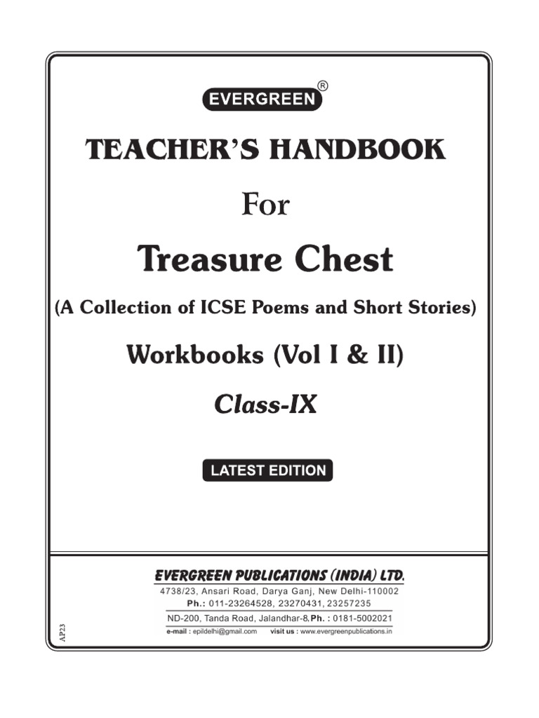 Treasure Chest A Collection of Poems and Short Stories-9 | PDF
