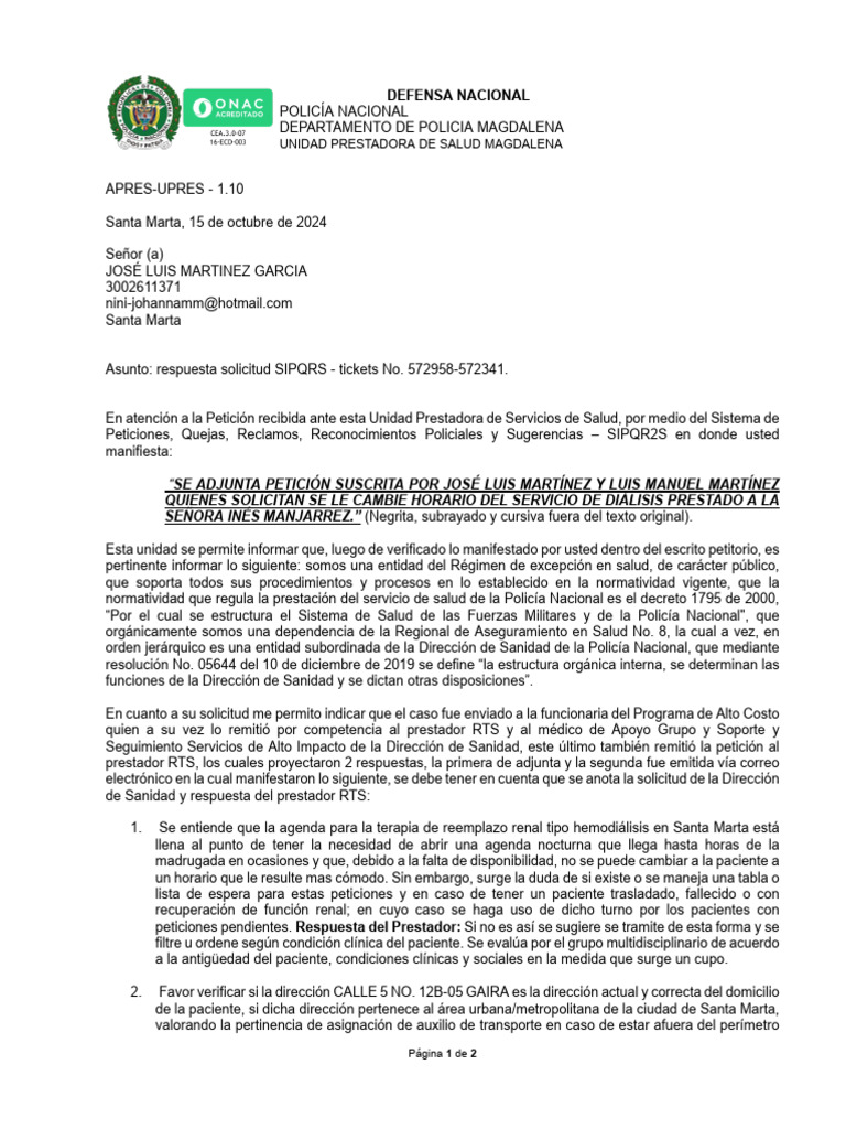 anexos nini | PDF | Policía