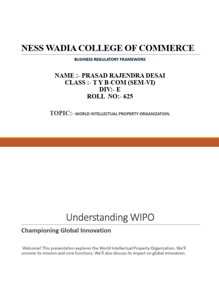 Ness Wadia College of Commerce: Name:-Prasad Rajendra Desai Class: - T ...