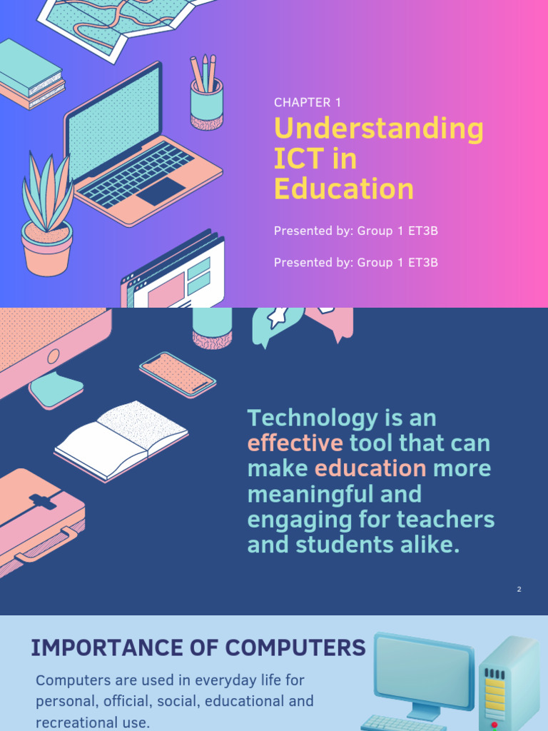 Group 1 ICT in EDUC Report 1 | PDF | Information And Communications ...