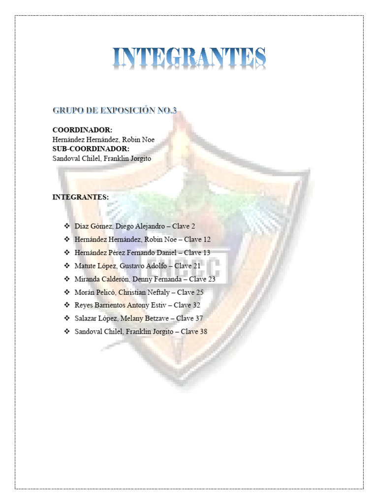 Hoja para Exposicion | PDF