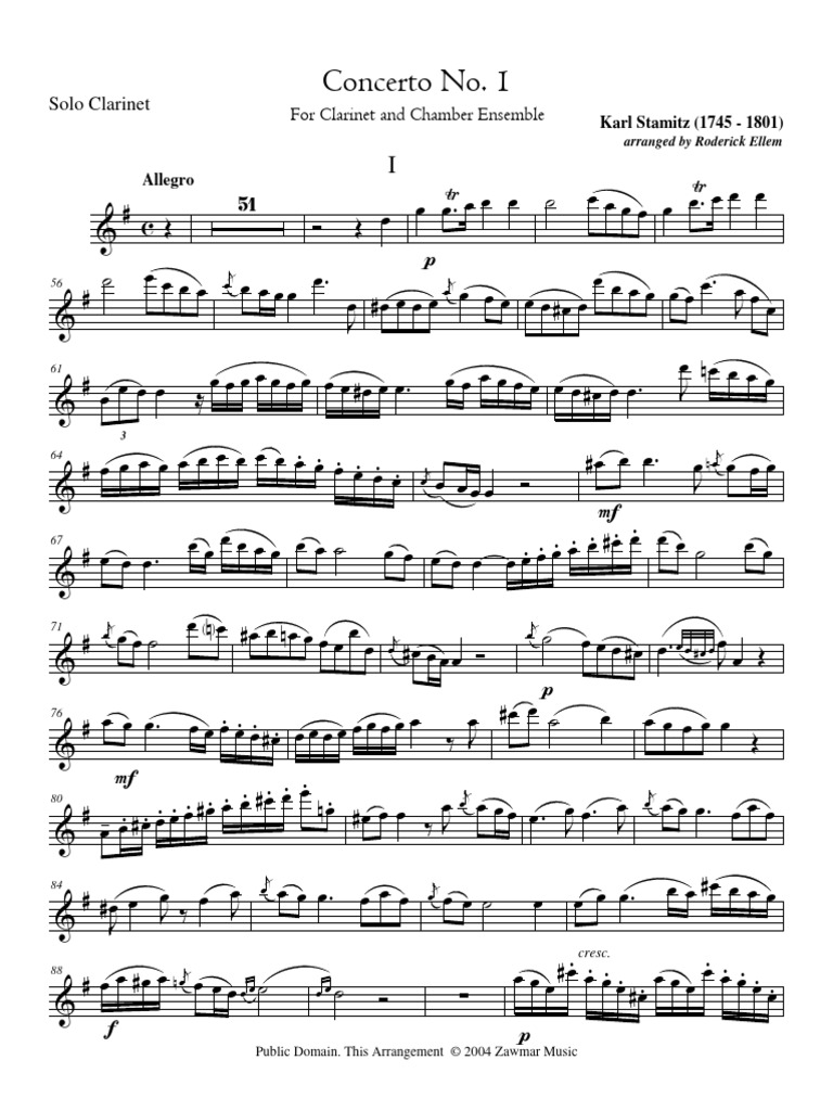 Karl Stamitz n1 | PDF
