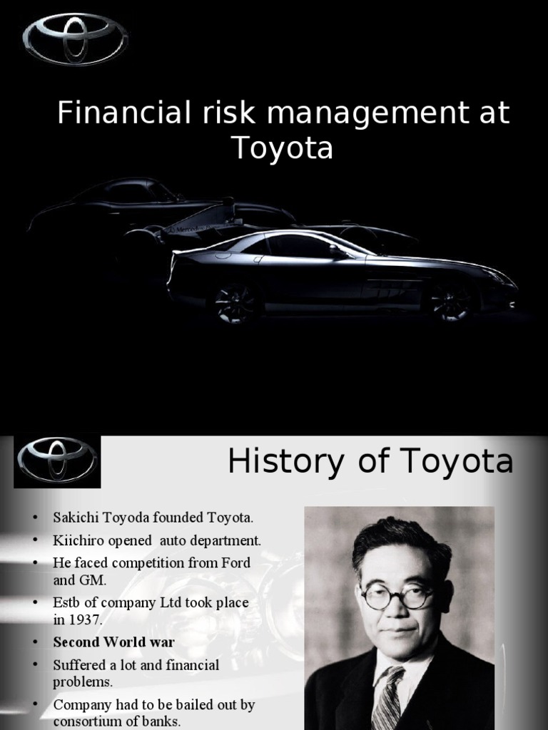 Financial Risk Management at Toyota | PDF | Derivative (Finance) | Swap ...