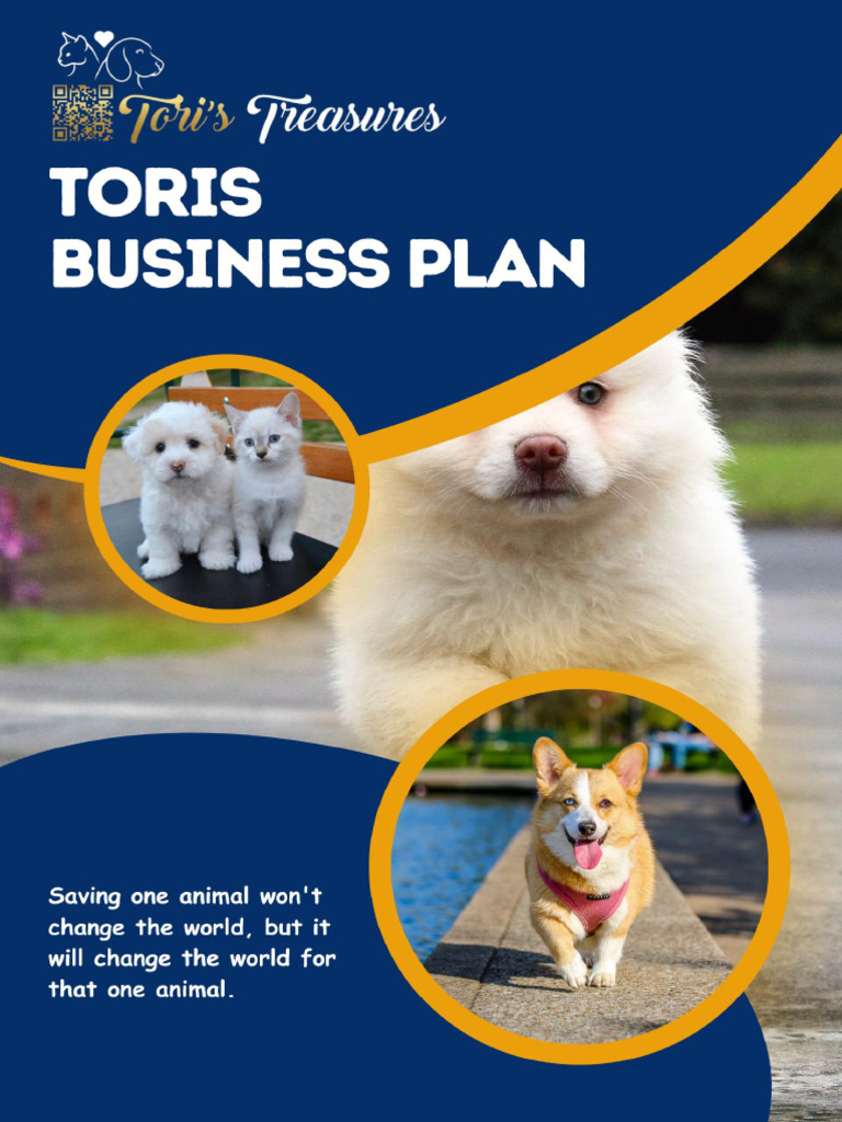 Toris Treasures Business Plan (1) (1) | PDF | Expense | Pet