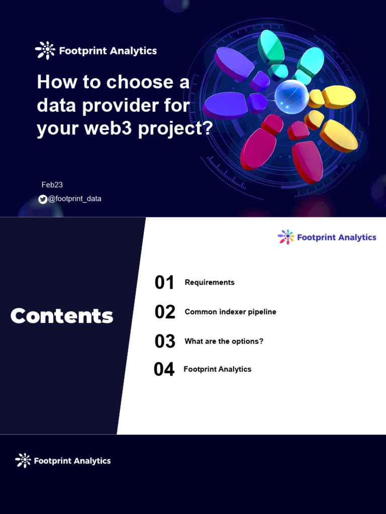 Boris Godlin - Footprint Analytics | PDF | Data | Information Science
