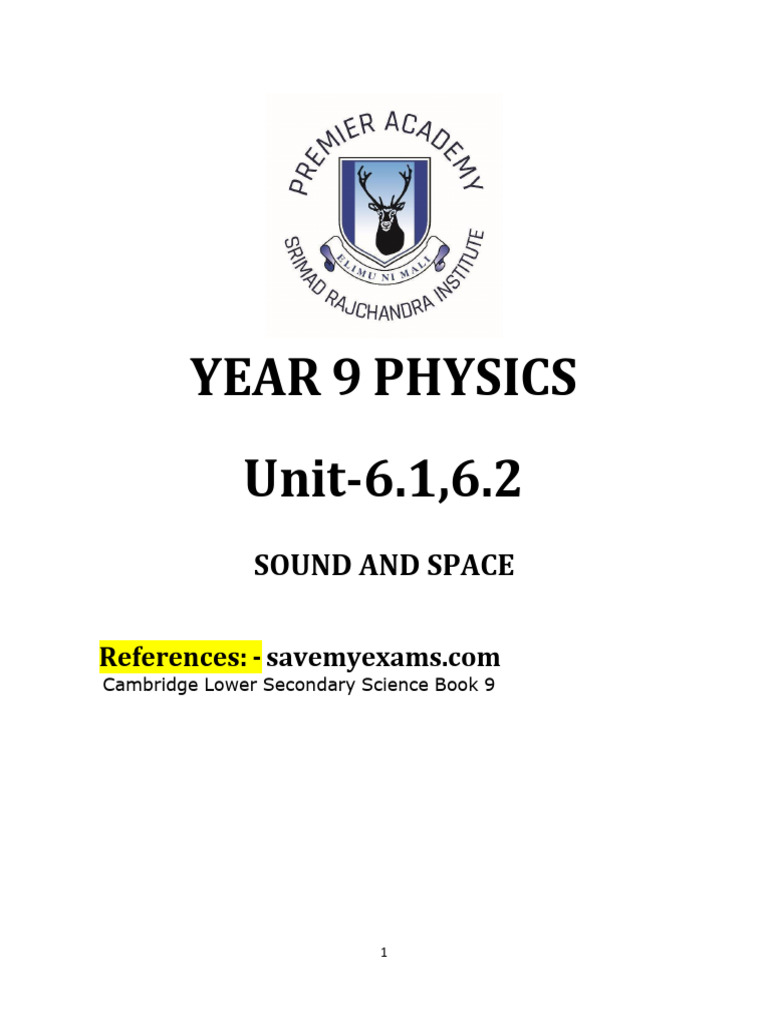 Sound Wave Interference Explained | PDF | Waves | Amplitude