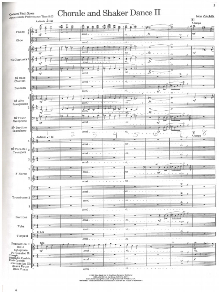 Chorale and Shaker Dance II | PDF