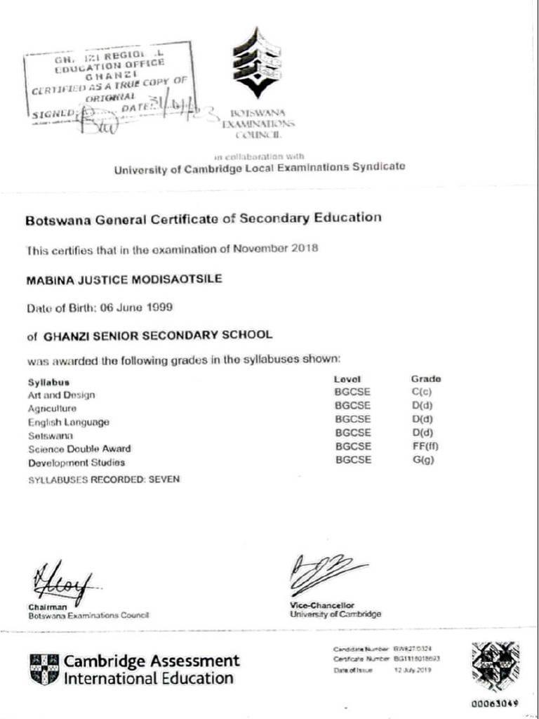 PDF Scan BGCSE | PDF