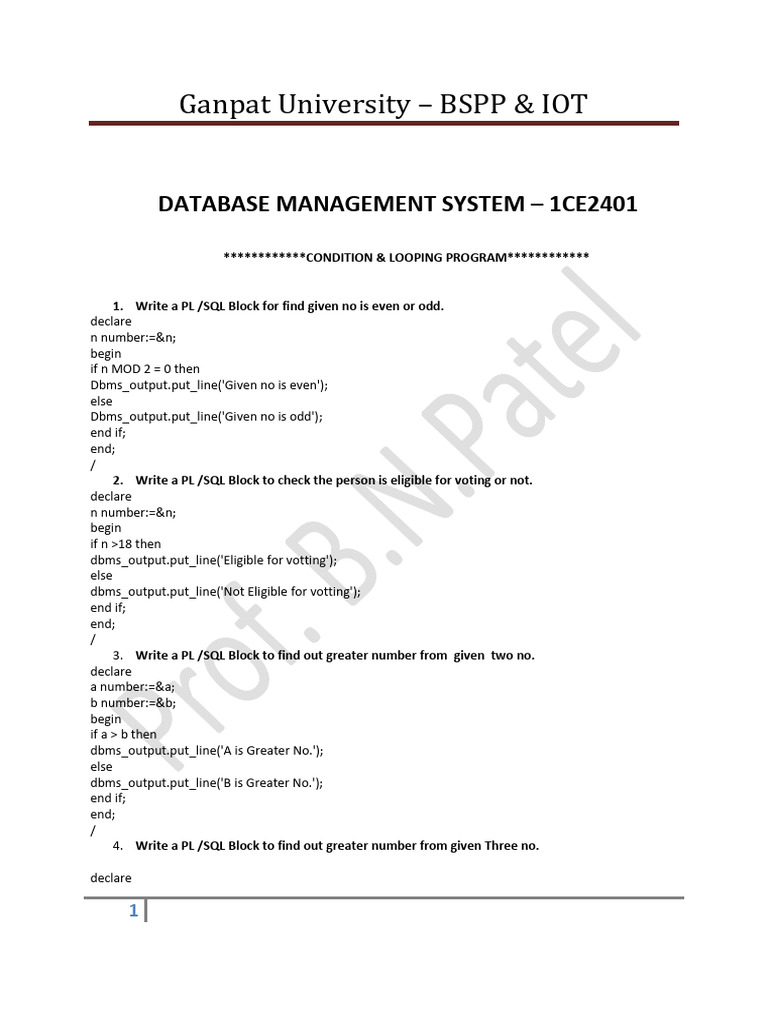 Programm of All Category | PDF | Pl/Sql | Programming Paradigms