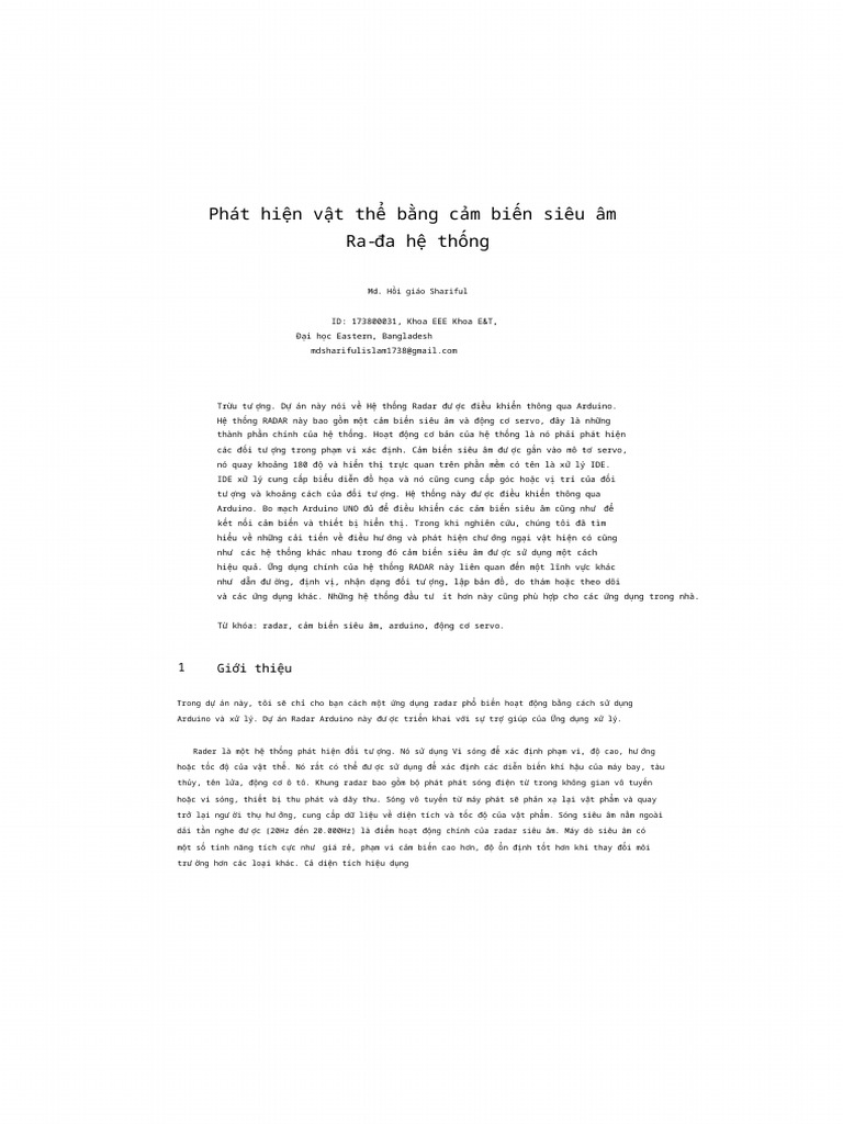 Detecting_Objects_Using_Ultrasonic_Senso | PDF