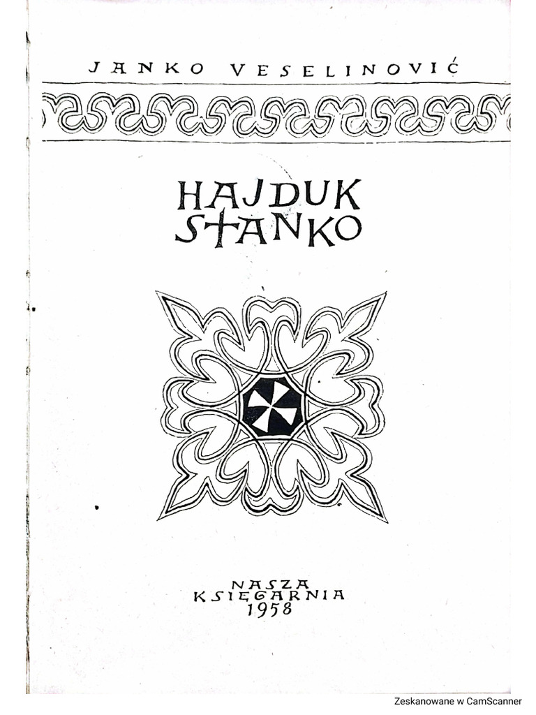 Veselinović Hajduk Stanko I II III IV | PDF