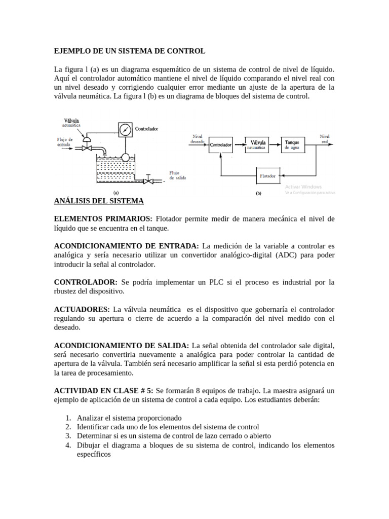 Actividad 5_Ejemplos de sistemas de control de lazo abierto y lazo ...