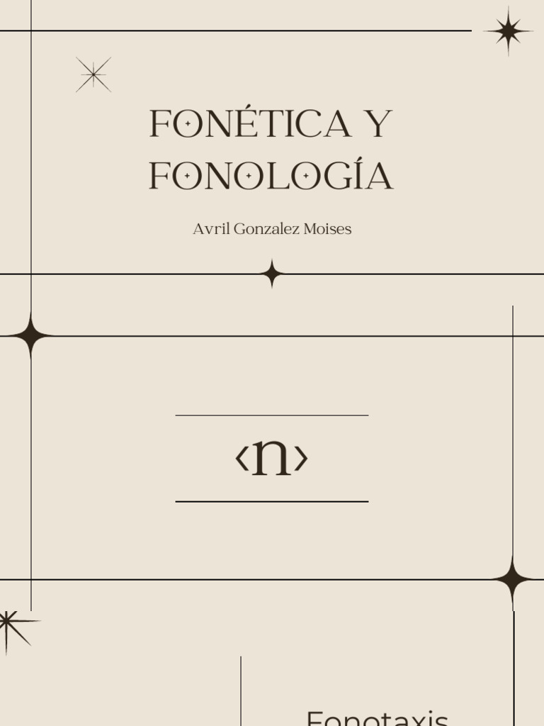 Unidad 2 - Fonética y Fonología | PDF