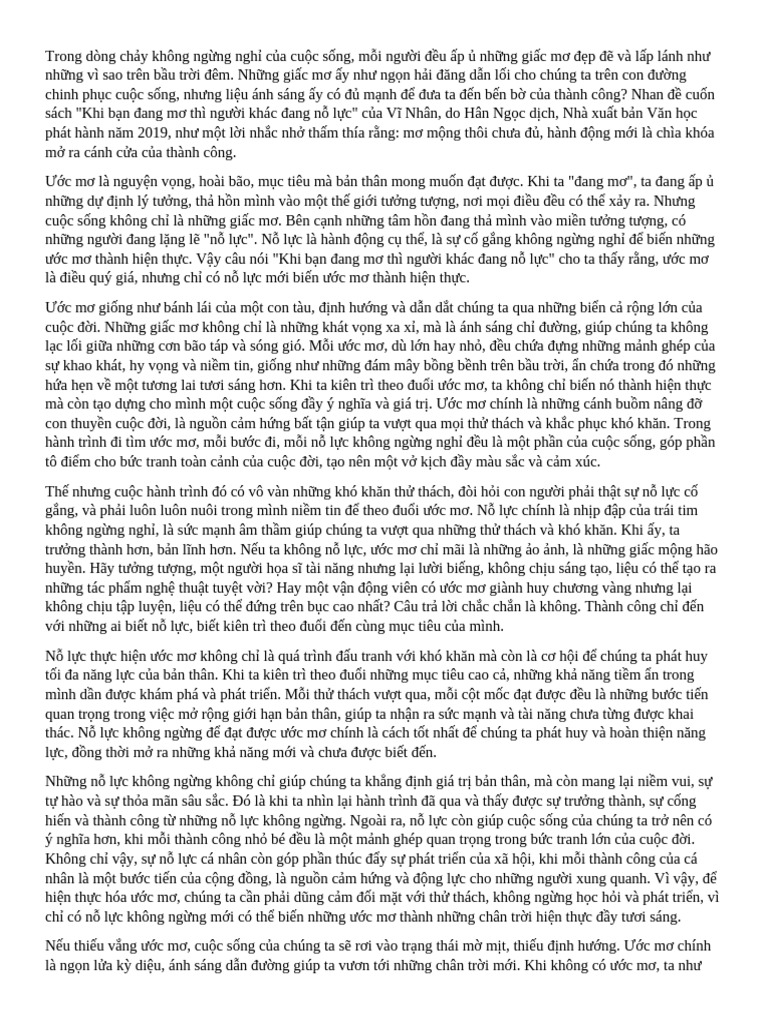 Khi B N ĐG Mơ NG Khác ĐG N L C | PDF