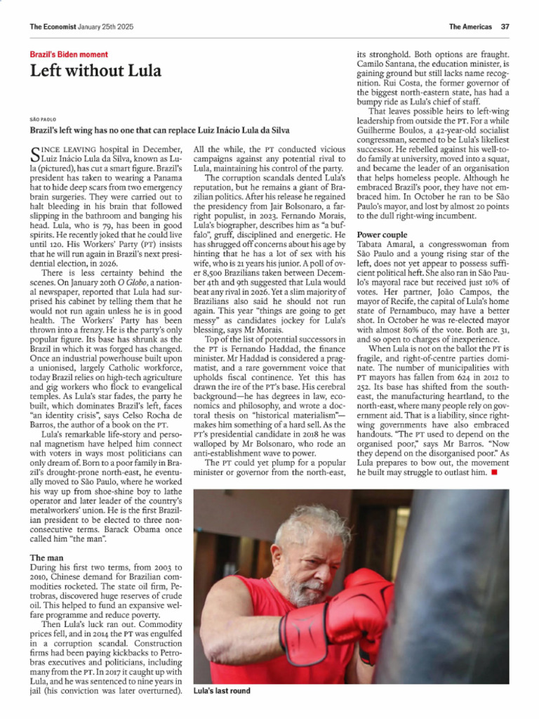 TheEconomist Lula 250127 122335 | PDF