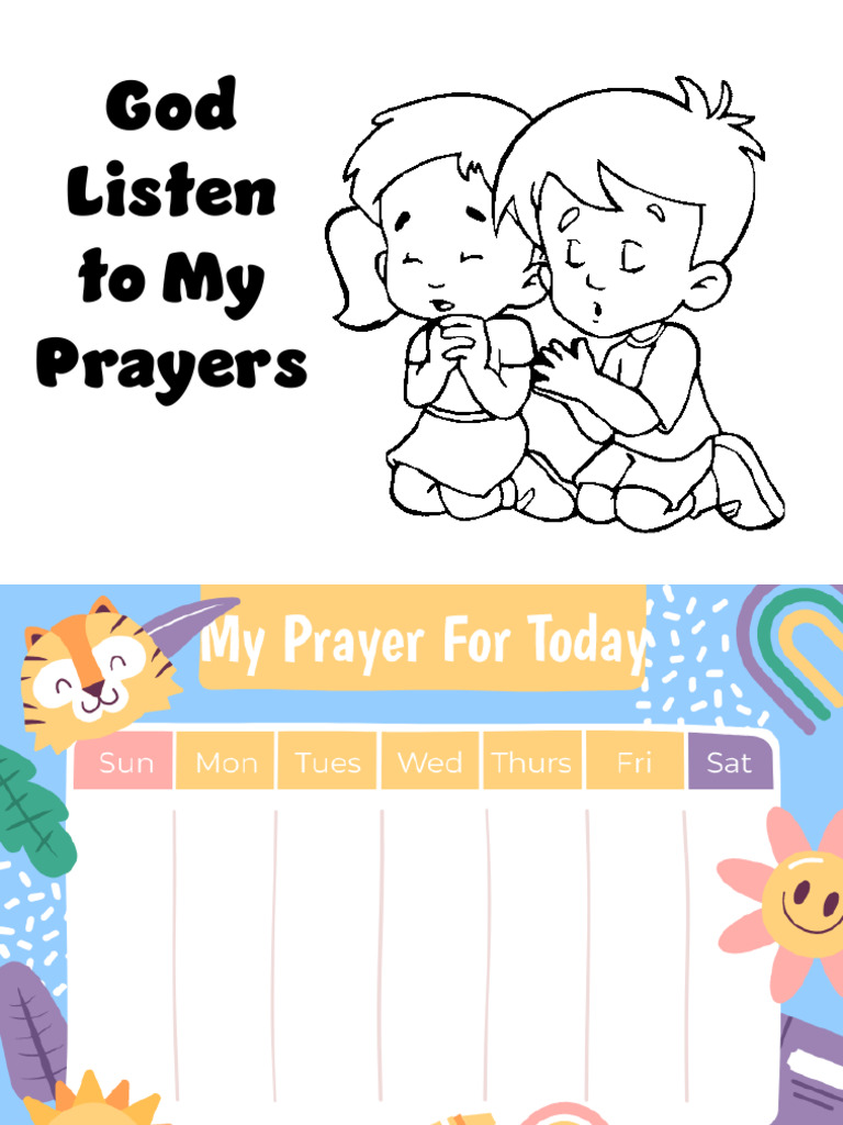 Prayer Time Table Caleb Pagi | PDF